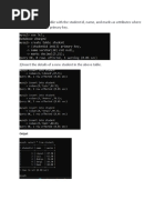 Lab Exercise of Class 11 IP Mysql | PDF