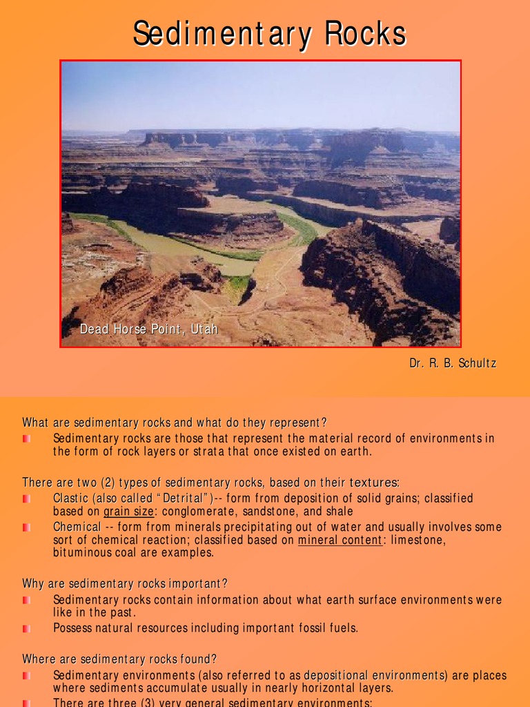 Understanding Sedimentary Rocks | PDF | Science & Mathematics