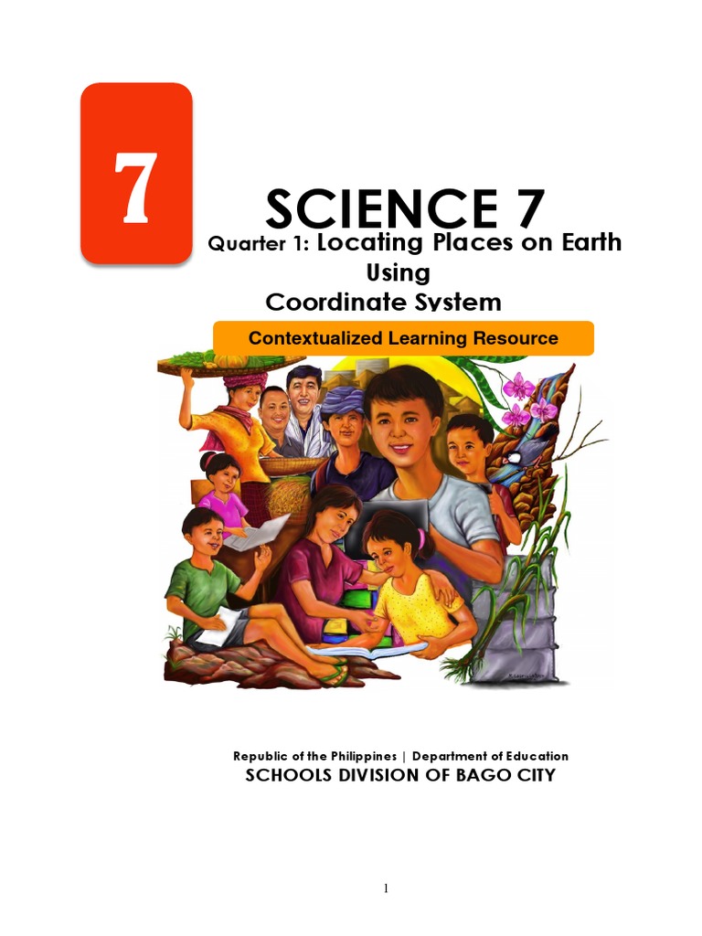 Science 7: Locating Places On Earth Using Coordinate System | PDF ...
