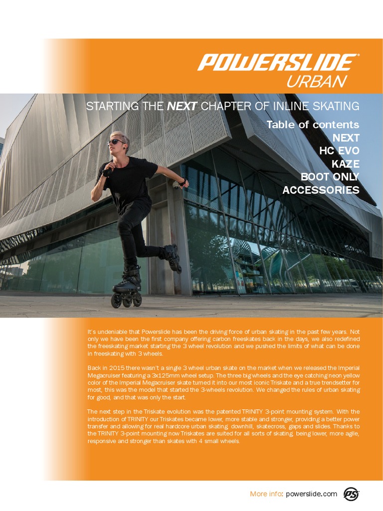 CPB Powerslide Urban 2019 | PDF | Axle | Manufactured Goods