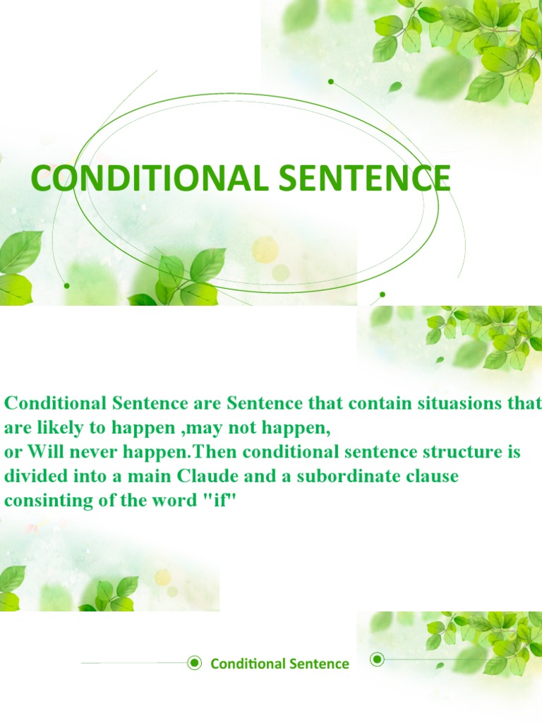 Understanding Conditional Sentences | PDF | Philosophy | Wellness