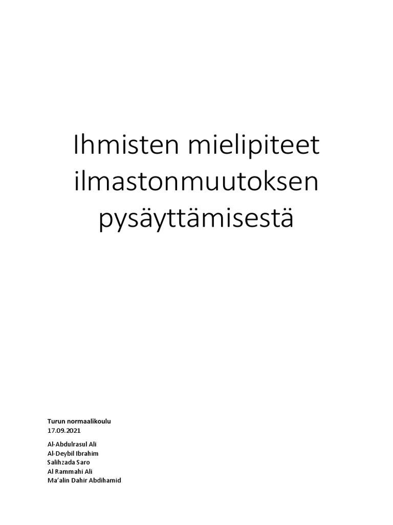 Bi2 - Tutkimus (Valmis) | PDF