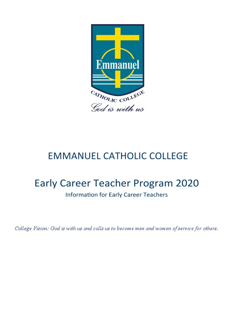 Early Career Teacher Program Guide | PDF | Teachers | Mentorship