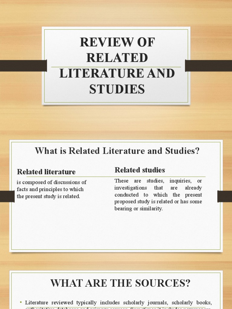 Review of Related Literature and Studies | PDF