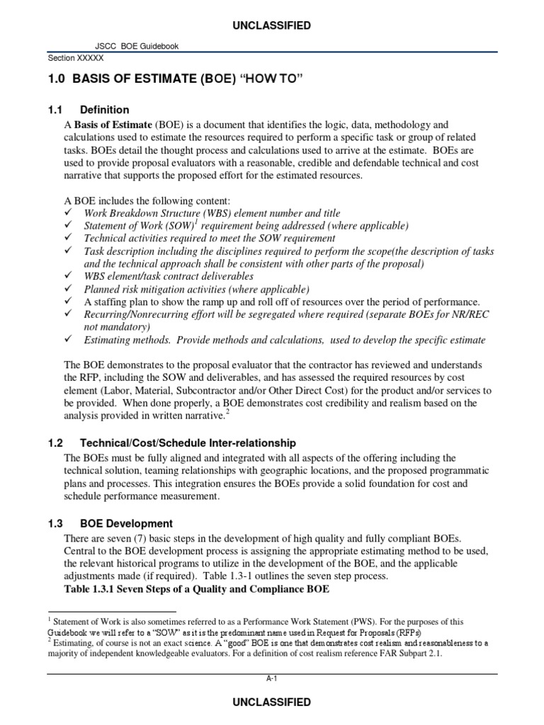 BOE Guide for Proposal Evaluators | PDF | Business