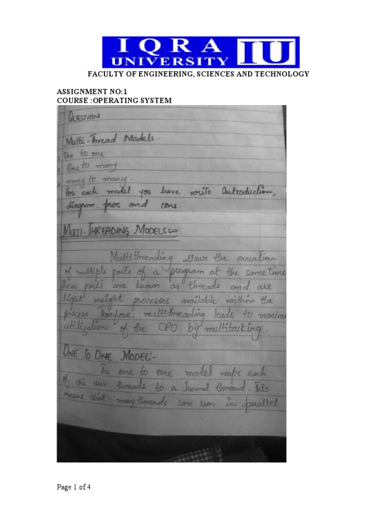 Assignment 1 - Computer Organization and Assembly Language | PDF