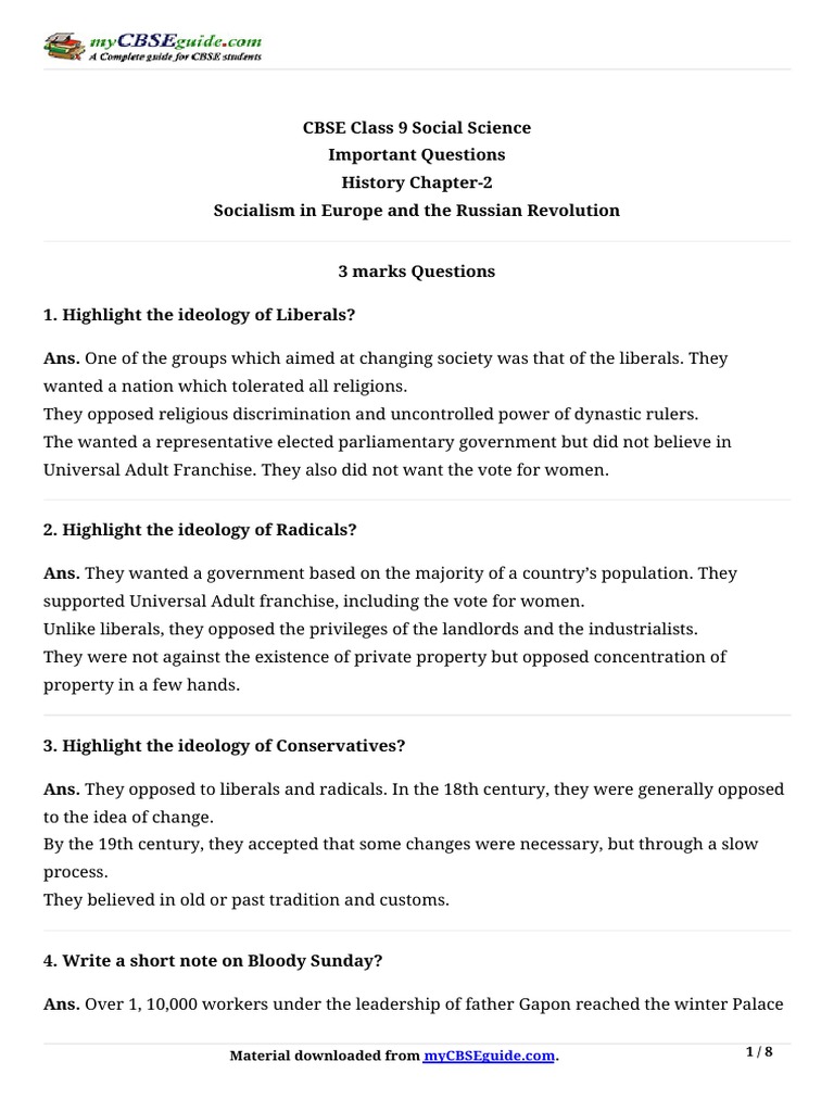 9 Social Impq History Ch2 3 | PDF