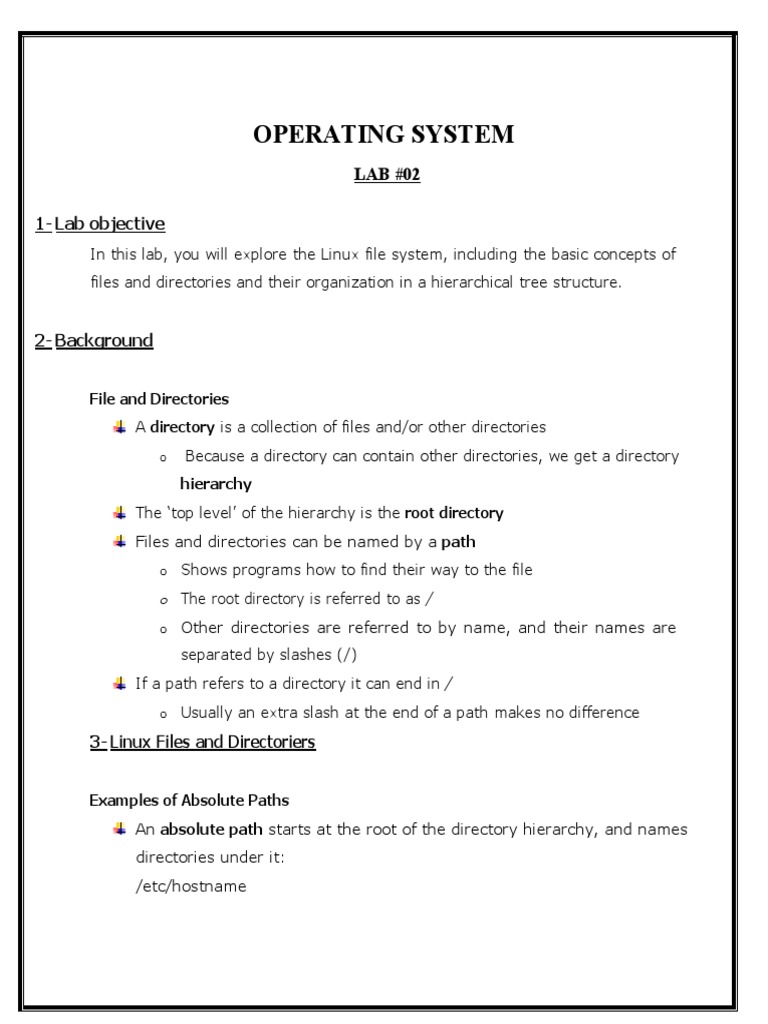 Exploring the Linux File System: An Introduction to Files, Directories, Paths, and File ...