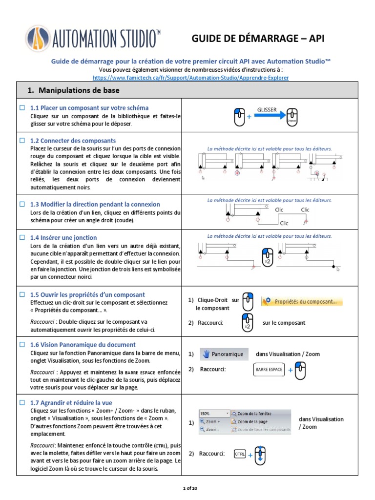 AUTOMATION STUDIO Guide de Démarrage - API Allen Bradley (Norme JIC ...