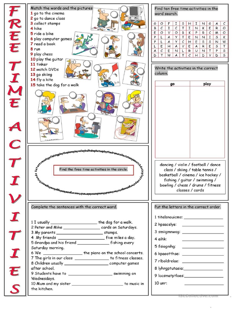 English ESL Worksheets, Activities For Distance Learning and Physical ...