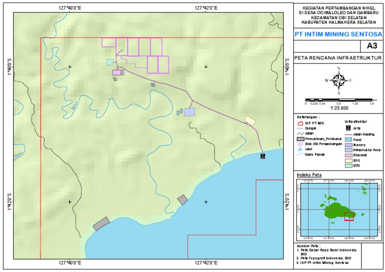 Peta Rencana Infrastruktur PT IMS | PDF
