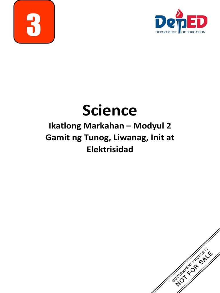 Tagalog Science 3 Q3 Module2 - Tug City Final As of Feb 101 | PDF