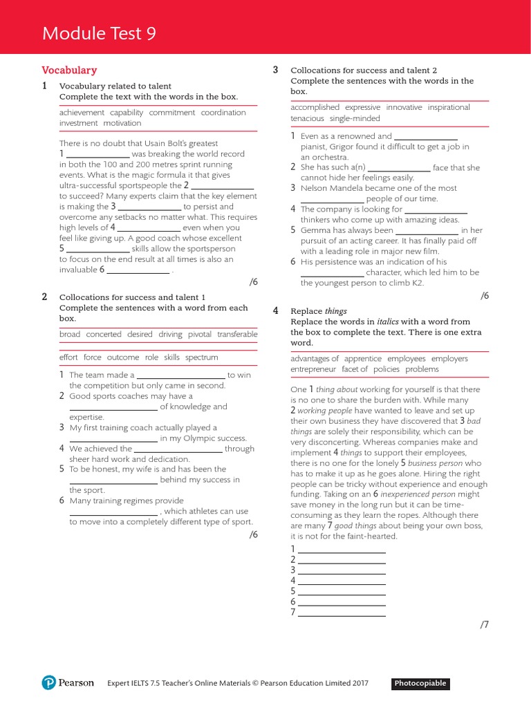CB 7.5 Module Test 9 | PDF | Wind Turbine | Turbine