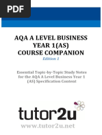 Edexcel A Level Business Equations | PDF | Output (Economics) | Revenue