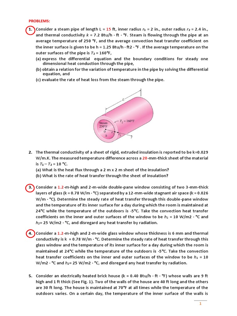Personal Assignment 1 - Reg | PDF | Heat Transfer | Thermal Insulation