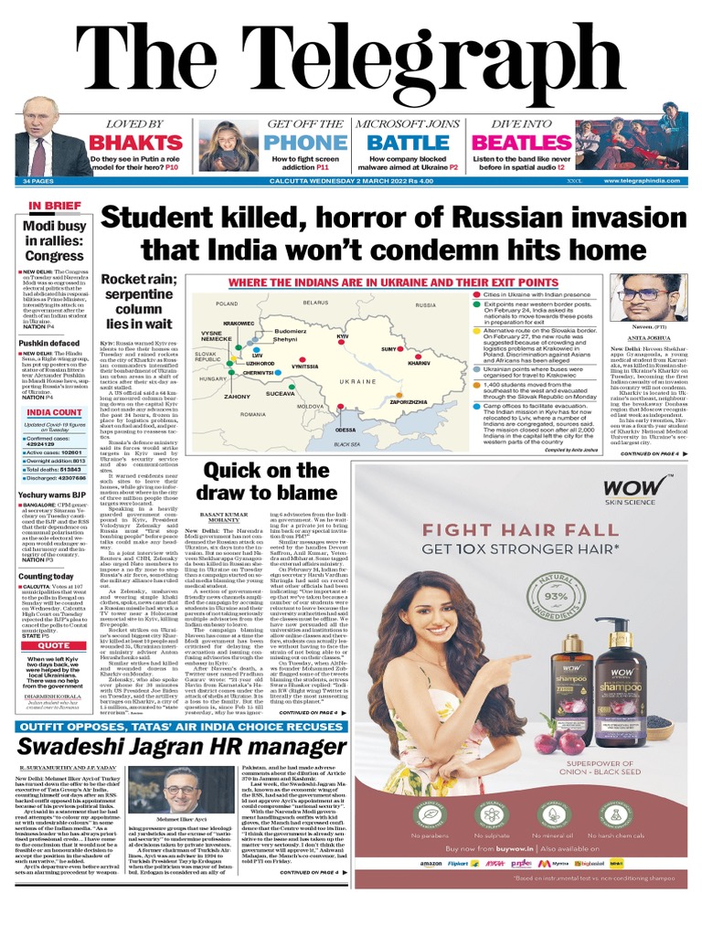 The Telegraph 02 Mar 2022 | PDF