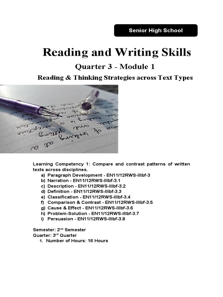 Grade 11 Persuasive Writing Module | PDF | Essays | Persuasion