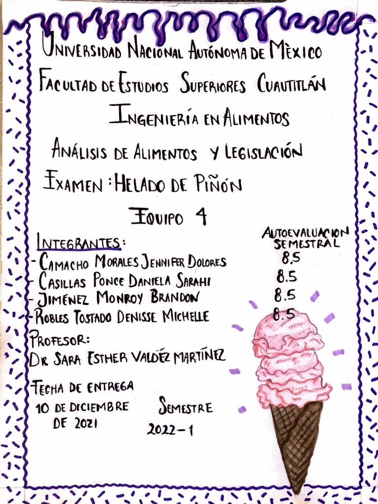 Legislacion de Helado de Piñon | PDF