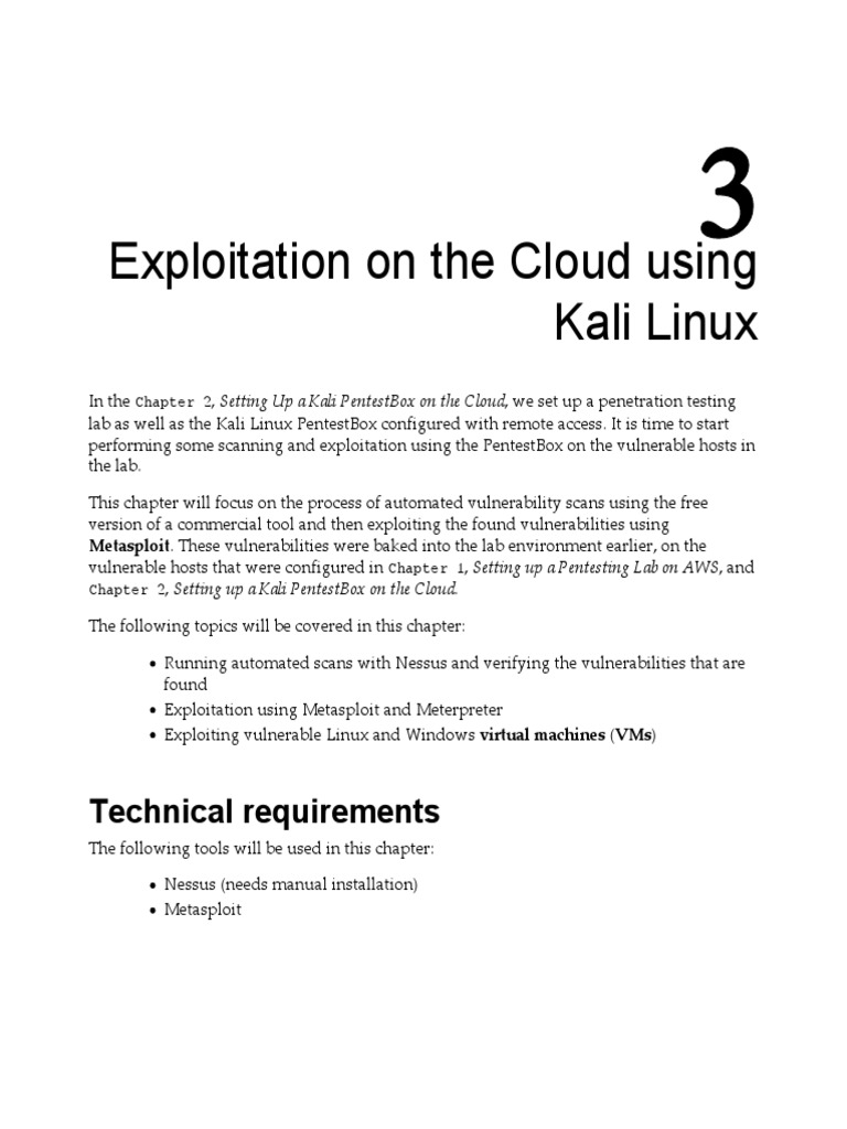 Kali Linux | PDF