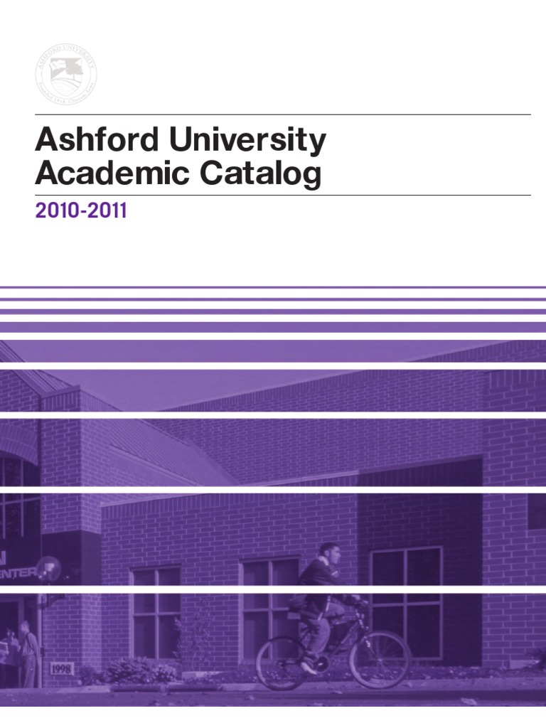 Ashford Catalog 2010 11 | PDF | Bachelor's Degree | Curriculum