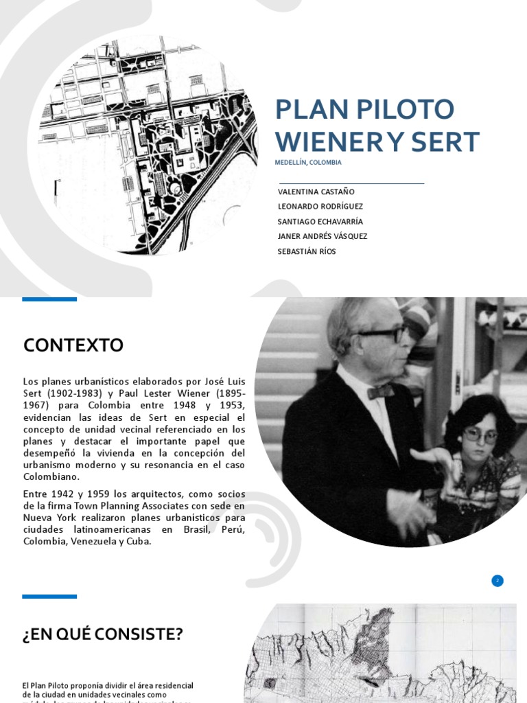Plan Piloto Wiener y Sert | PDF | Colombia