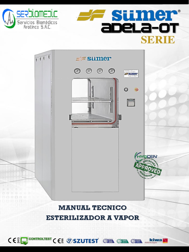 Sumer Adela - Ot Manual Tecnico Autoclave-1 | PDF