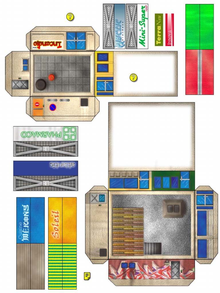 (Papercraft, Papermodel, Kartonowi, Recortables, Maquetas de Papel ...