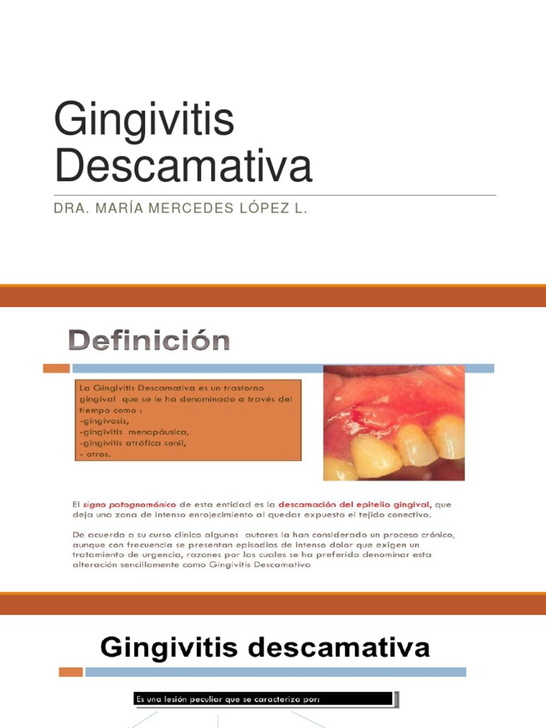 11 Gingiviitis Descamativa | PDF
