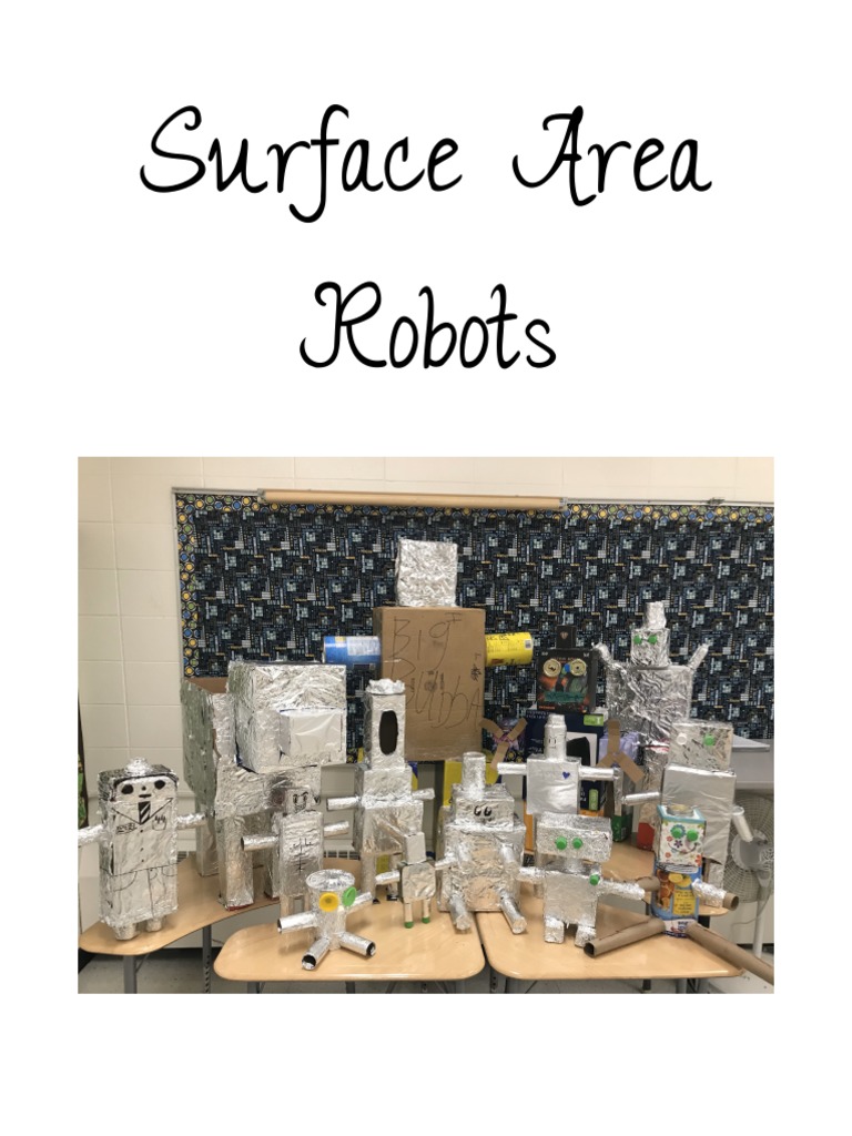Robot Surface Area Project | PDF