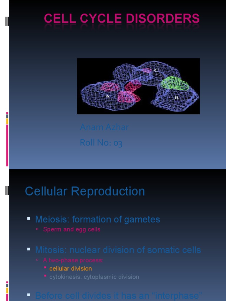 Cell Cycle Disorders | PDF | Cell Growth | Cell (Biology)