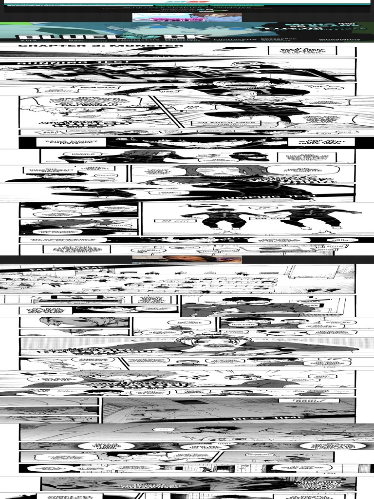 Blue Lock Chapter 3 Monster | PDF