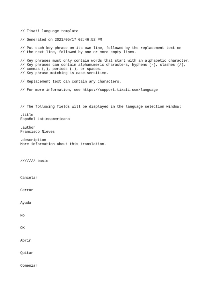 Tixati Language Template | PDF | Proxy Server | Hypertext Transfer Protocol