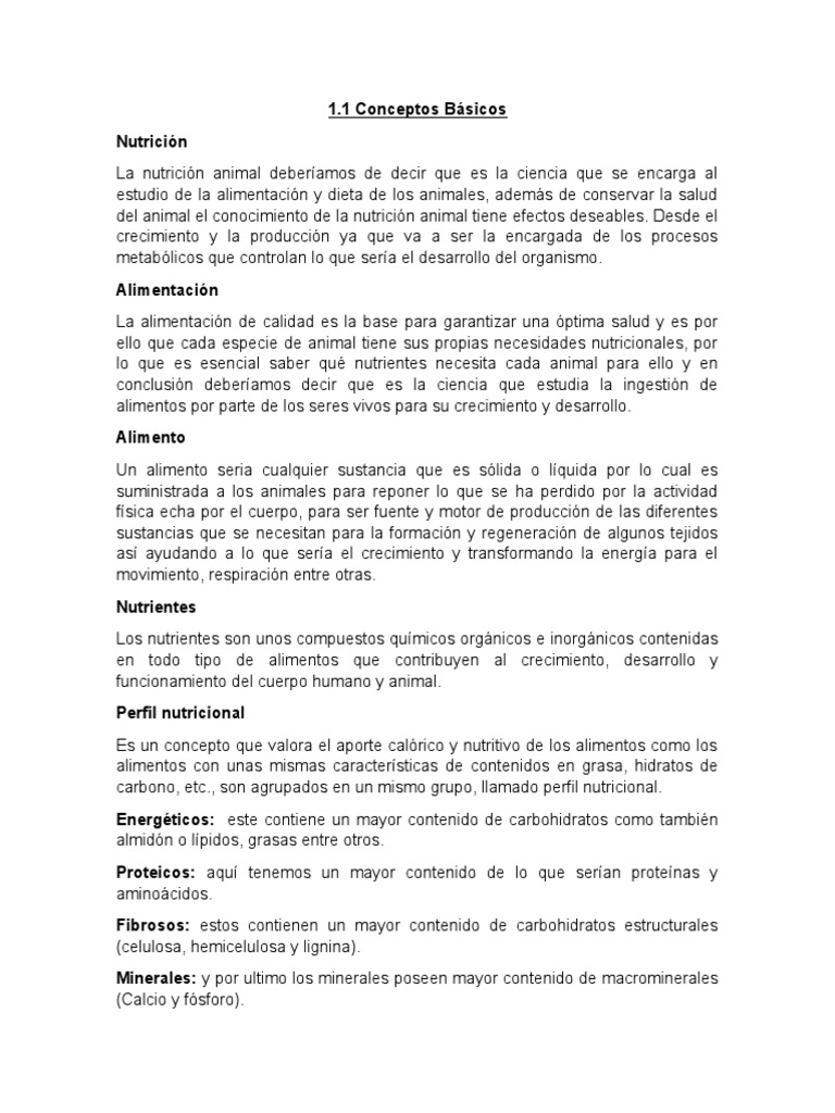 Nutricion Animal | PDF | Digestión | Sistema digestivo humano