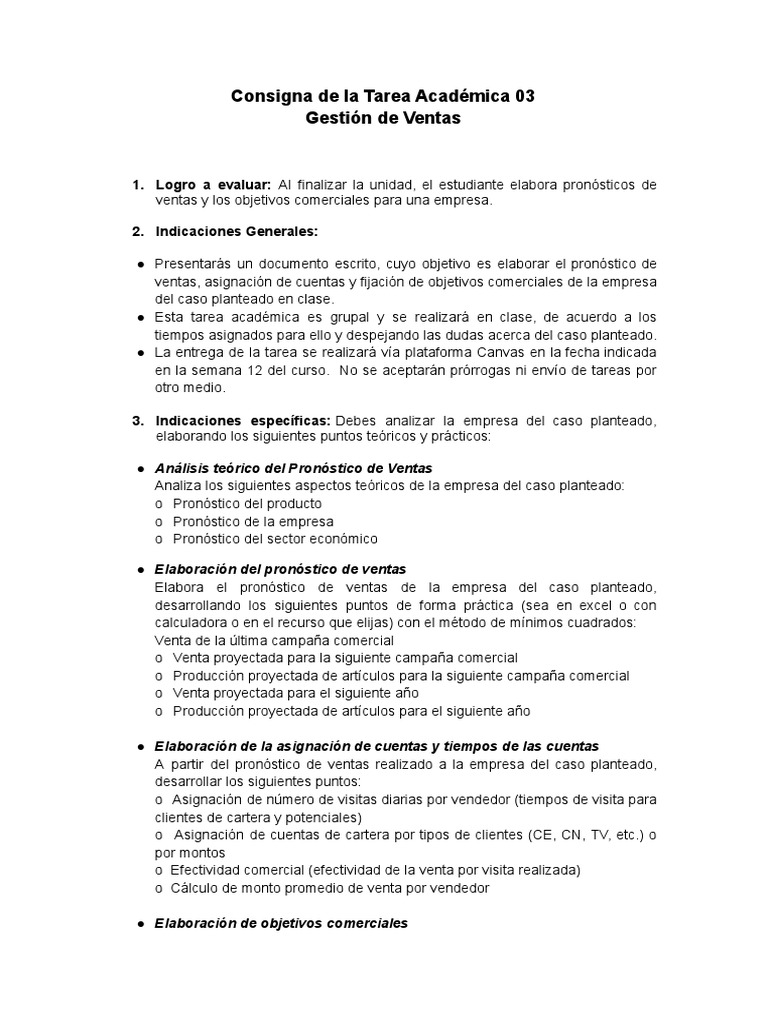 GC - A50N - Consigna TA3 - 21C1M | PDF | Business | Economias