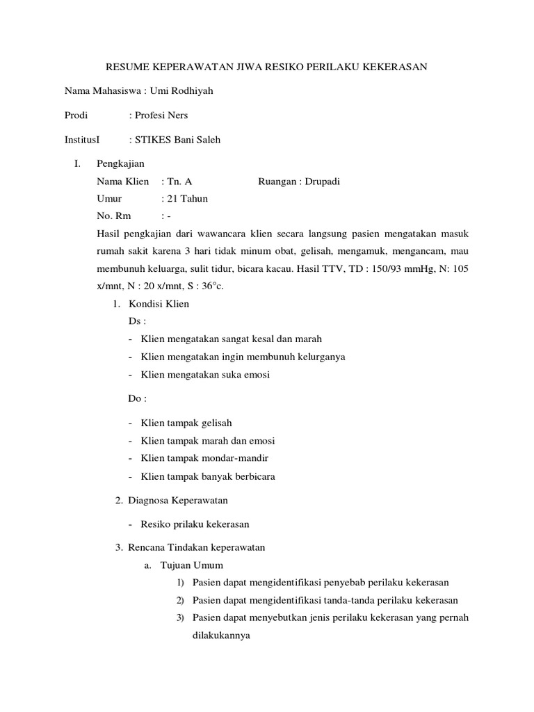 Resume RPK 2 | PDF