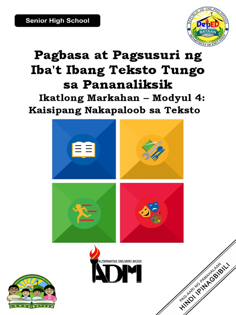 Q3 M4 Pagbasa at Pagsusuri | PDF