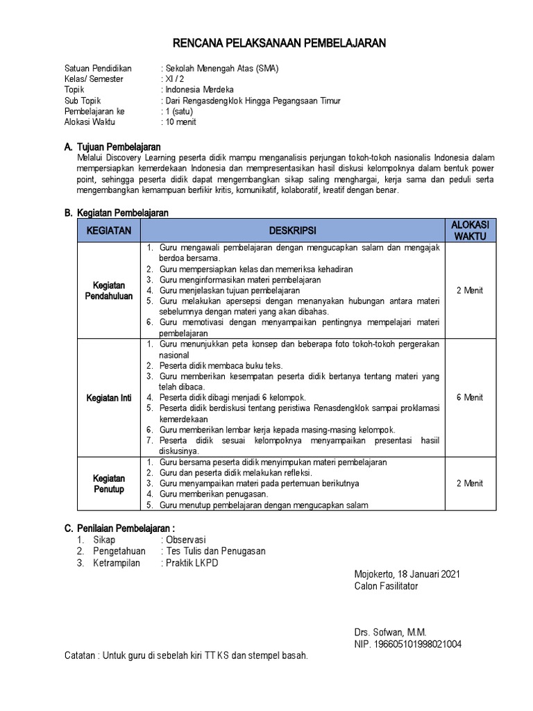 RPP SIMULASI CPP Dan CGP | PDF