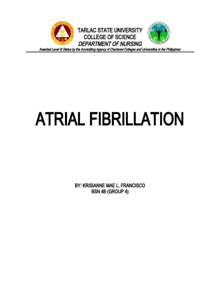 Atrial Fibrillation | PDF | Heart | Electrocardiography