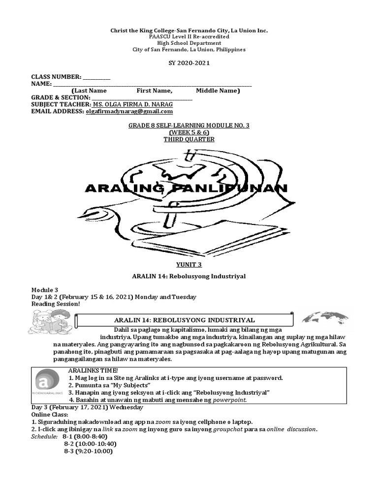 Grade 8 Learning Module 2 3rd Quarter | PDF