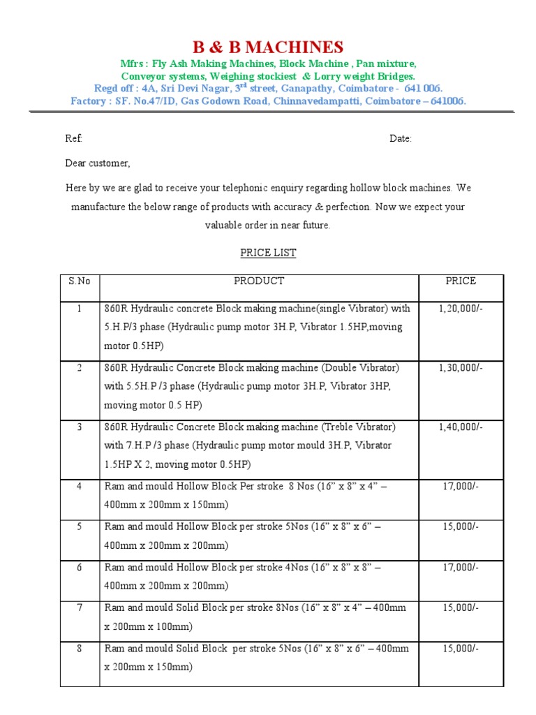 B&B Machines | PDF | Machines | Mechanical Engineering