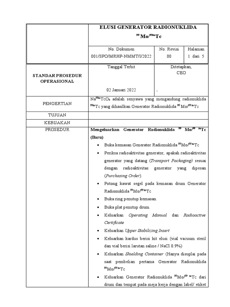 SPO Elusi Generator 1 | PDF