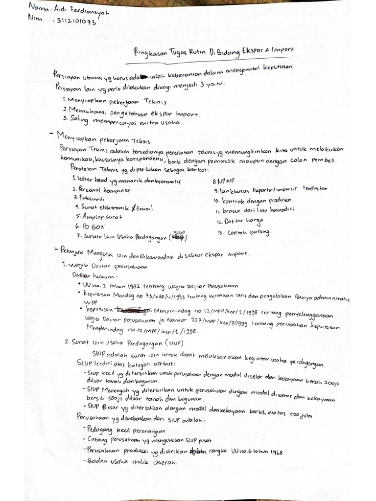 Aldi Ferdiansyah - Tugas Ringkasan 1 | PDF