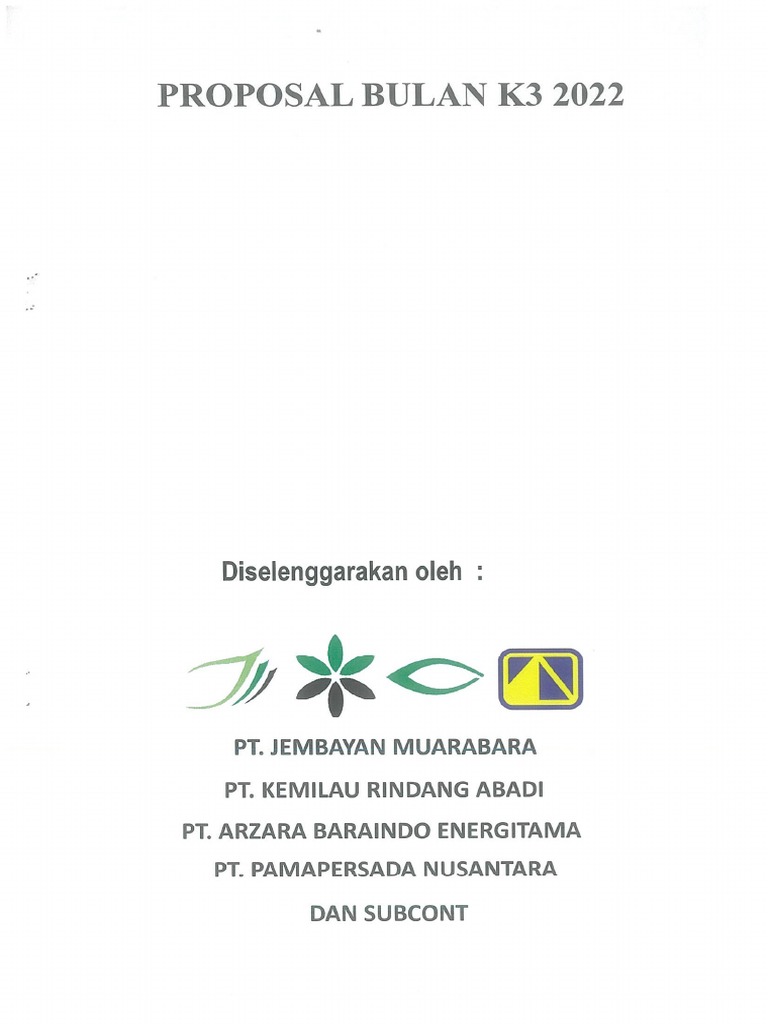 Proposal Bulan k3 2022 Rev | PDF