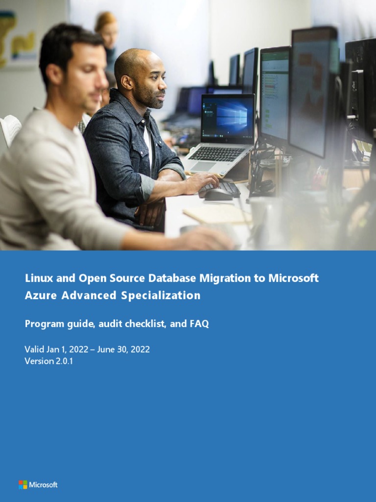 Azure Database Migration Specialization Guide | PDF | Audit | Microsoft Azure