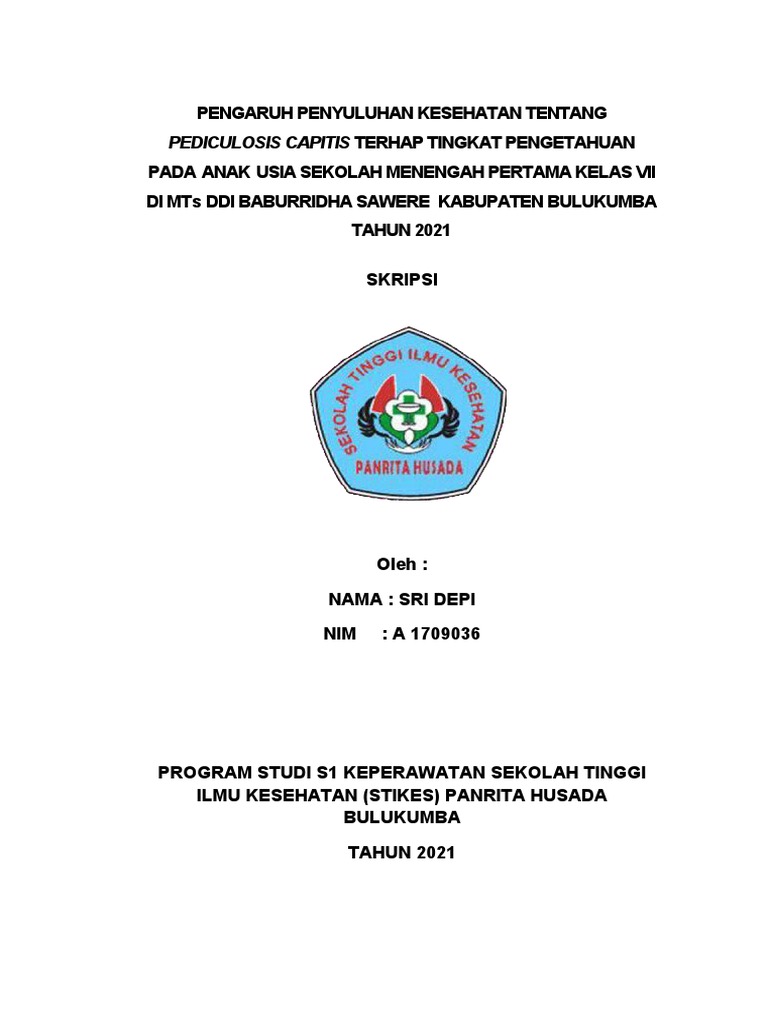 Skripsi Depi 1 | PDF