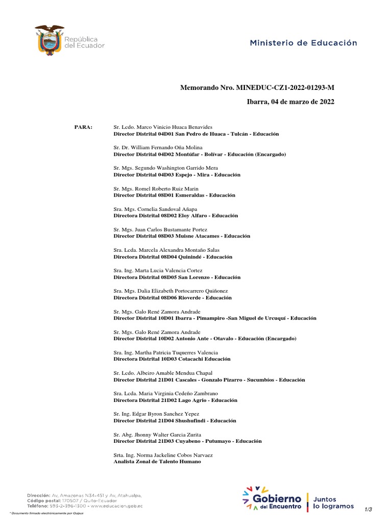 Mineduc CZ1 2022 01293 M Evaluacion Planes Sectorial 2017 2021 | PDF ...