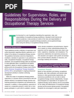 AOTA Occupational Profile Template | PDF | Occupational Therapy ...