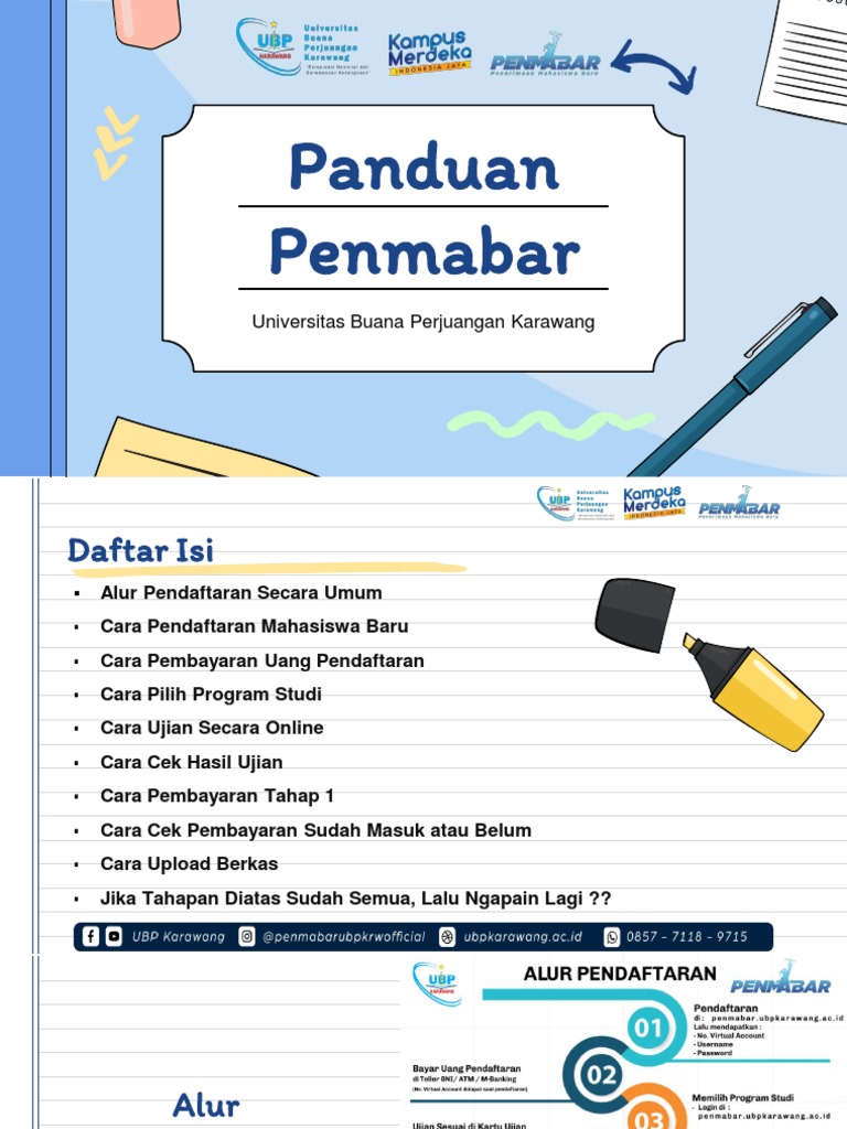Panduan Penerimaan Mahasiswa Baru 2022 Pdf