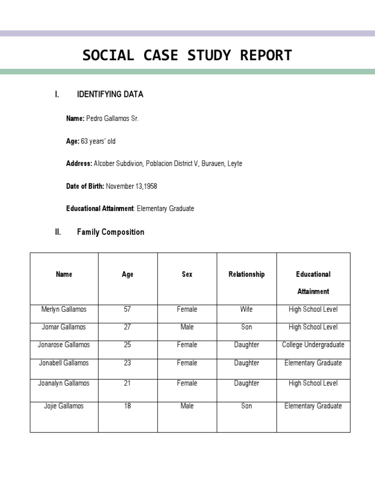 Social Case Study Report | PDF | Waste Management | Employment