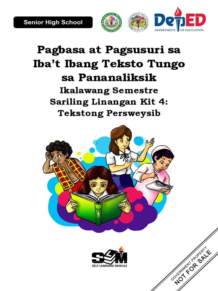Q3 G11 Pagbasa at Pagsusuri - Module 4 | PDF